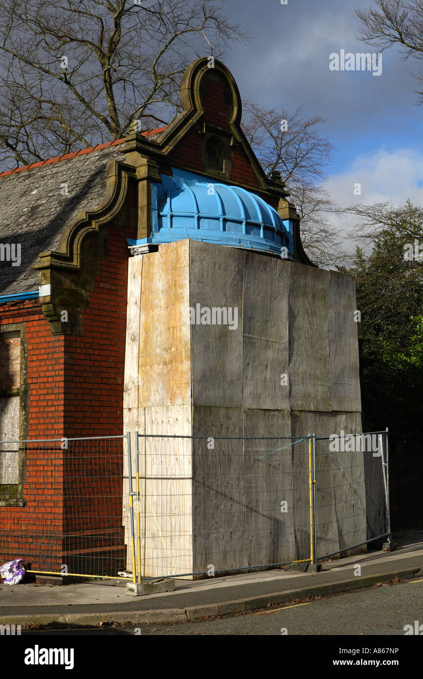 Old Main Office Building Ebbw Vale Steel Works Stock Photo - Alamy