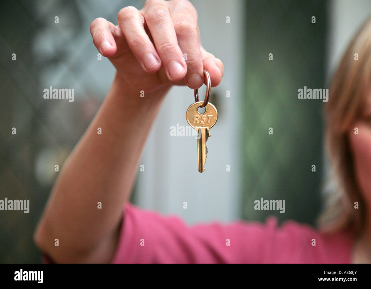 handing house keys Stock Photo - Alamy