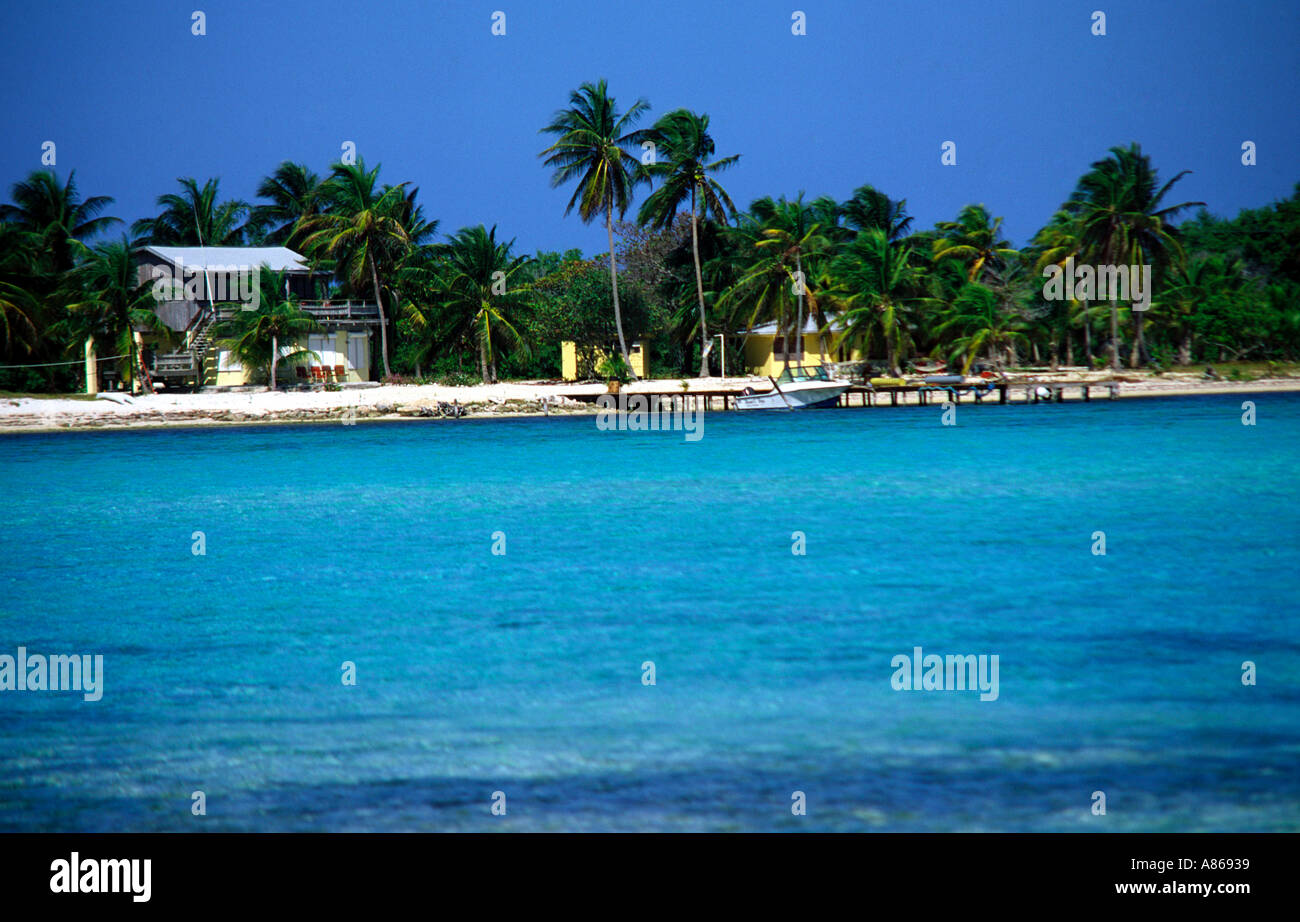Lagoon at Little Cayman Cayman Islands Stock Photo - Alamy