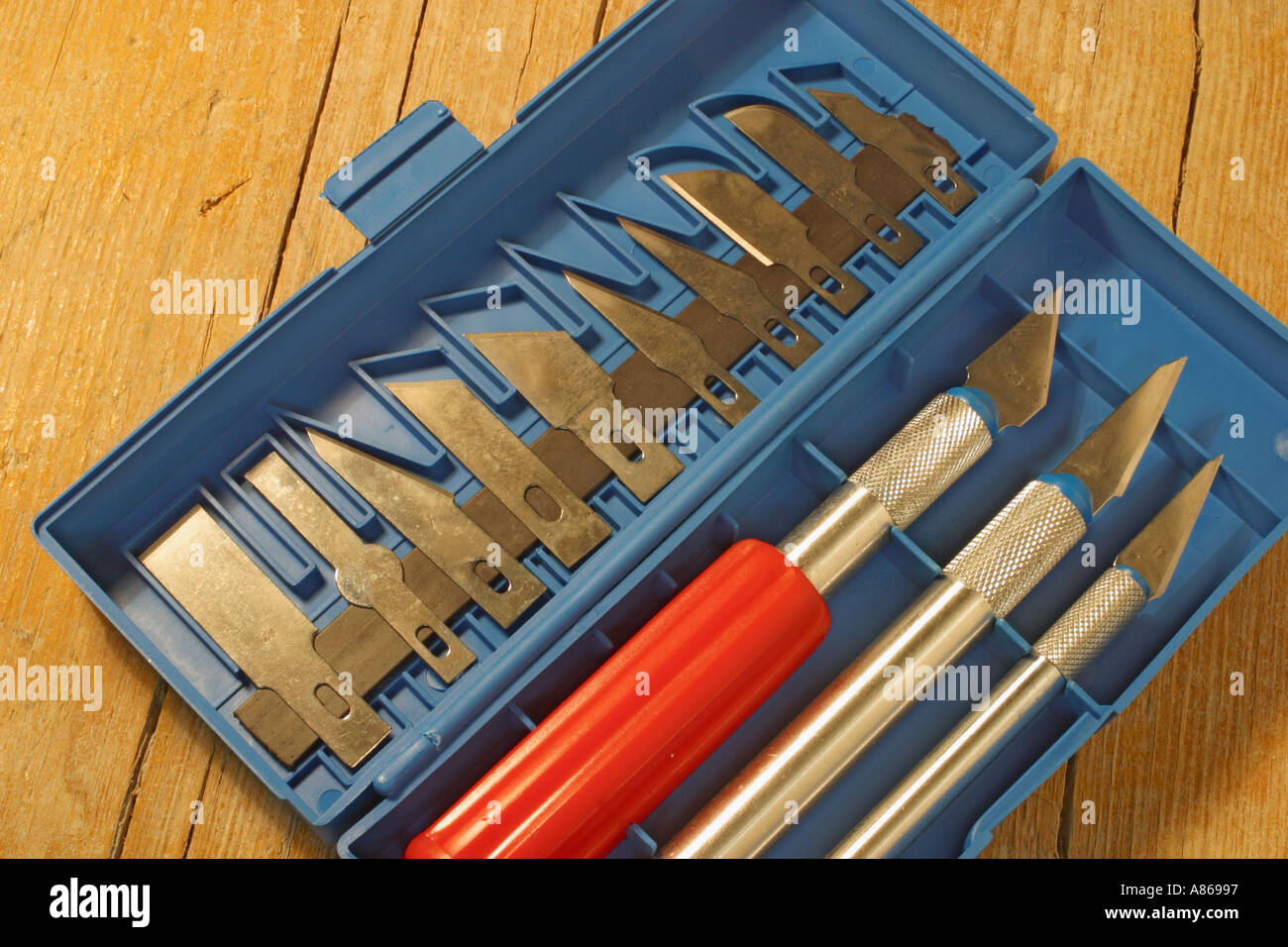 Hobby scalpel set Stock Photo - Alamy