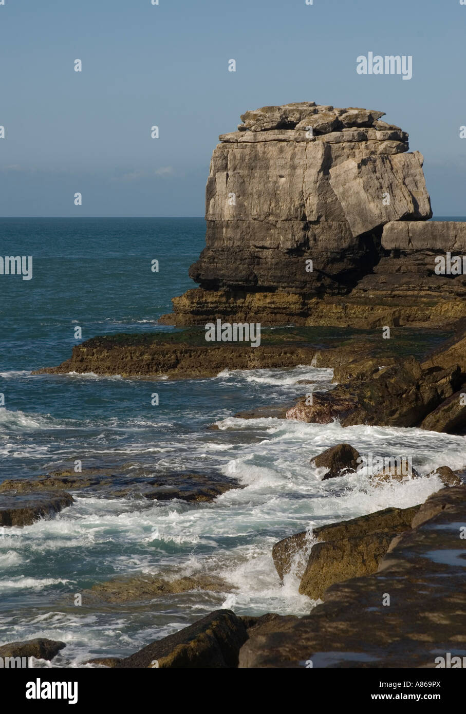 Pulpit Rock, Portland Bill, Dorset March 2007 Stock Photo - Alamy