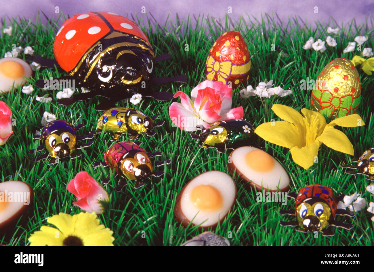 Ladybird sweets hi-res stock photography and images - Alamy