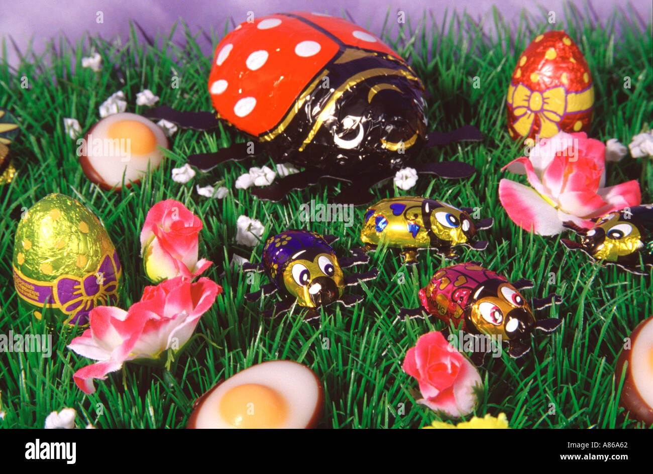 Ladybird sweets hi-res stock photography and images - Alamy
