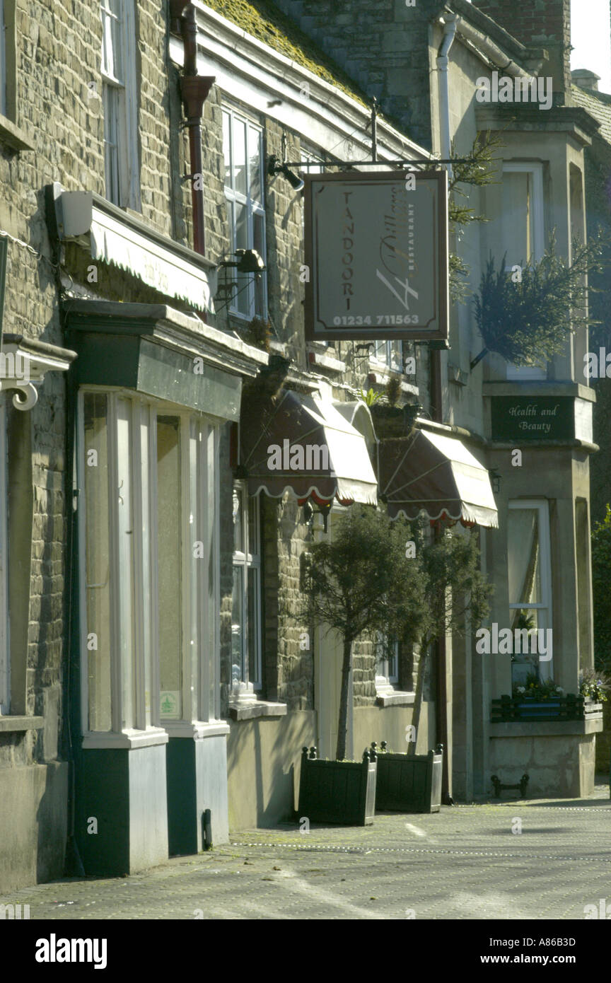 High Street Olney Buckinghamshire England Stock Photo - Alamy