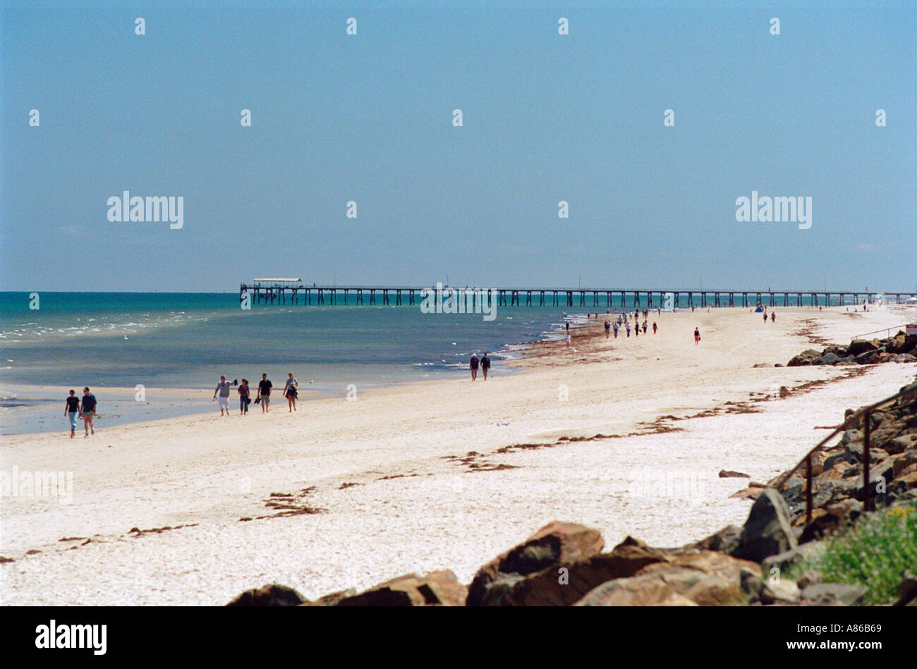 Grange pier Australia Stock Photo - Alamy