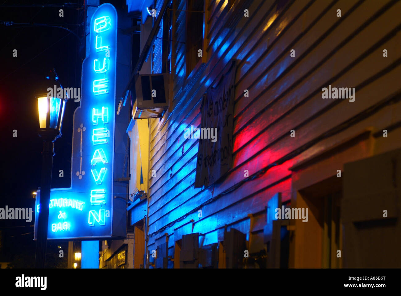 Key west blue heaven restaurant hi-res stock photography and images - Alamy