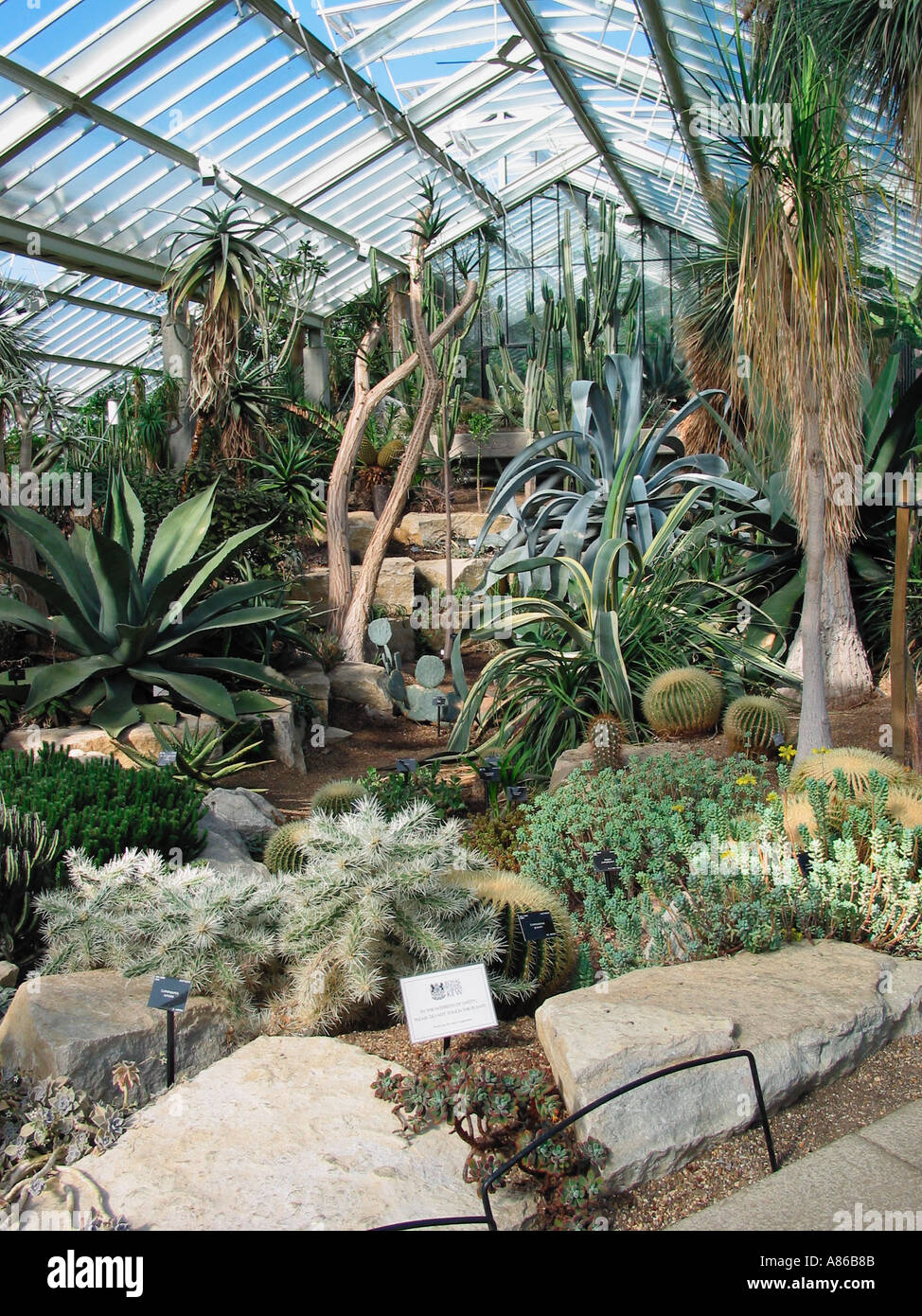 Princess of Wales Conservatory Kew Gardens London England Great Britain ...