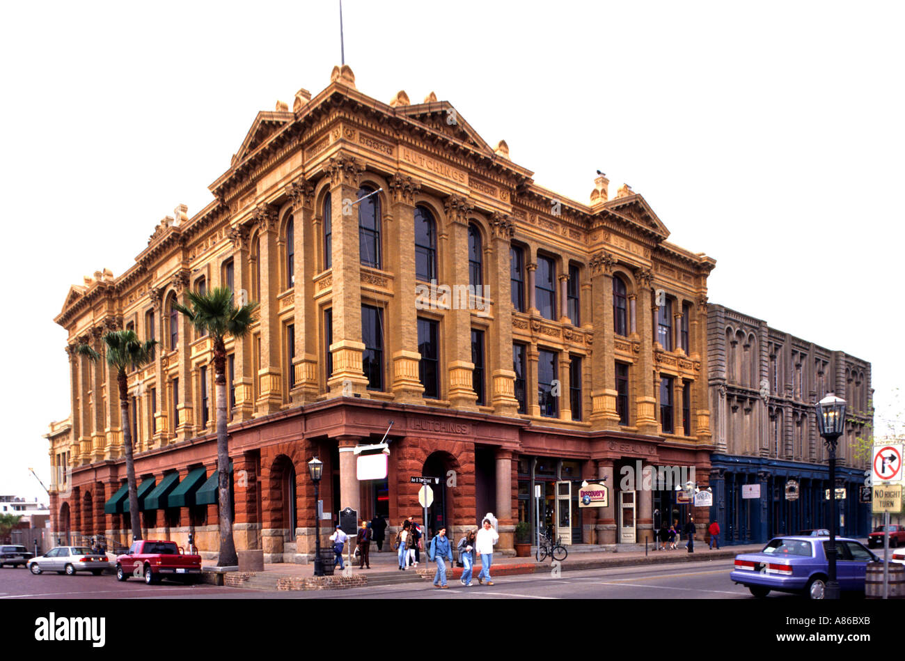 United States of America Texas USA Galveston Town Stock Photo - Alamy