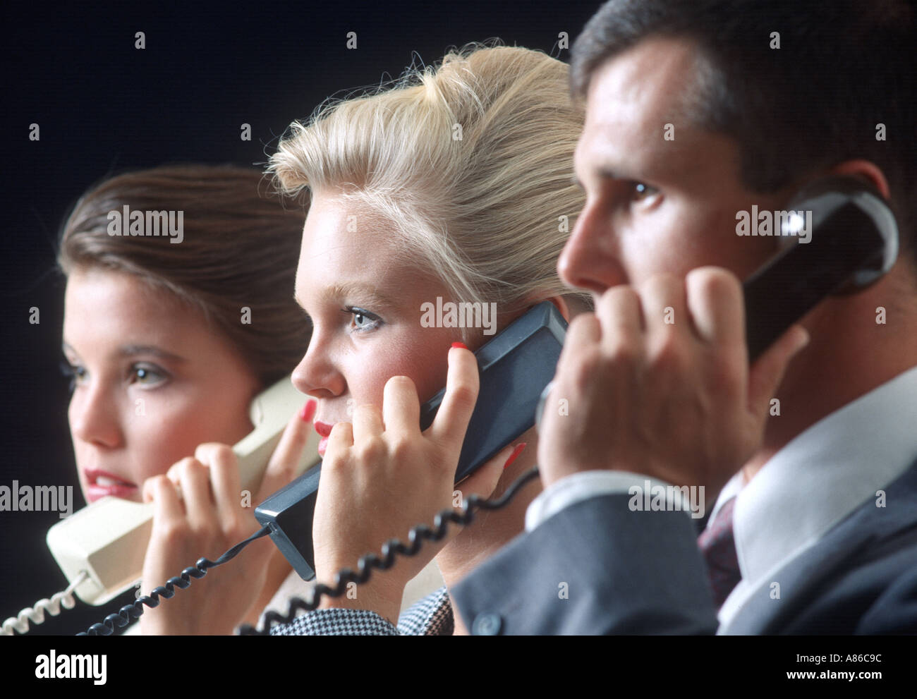 Telemarketers hi-res stock photography and images - Alamy
