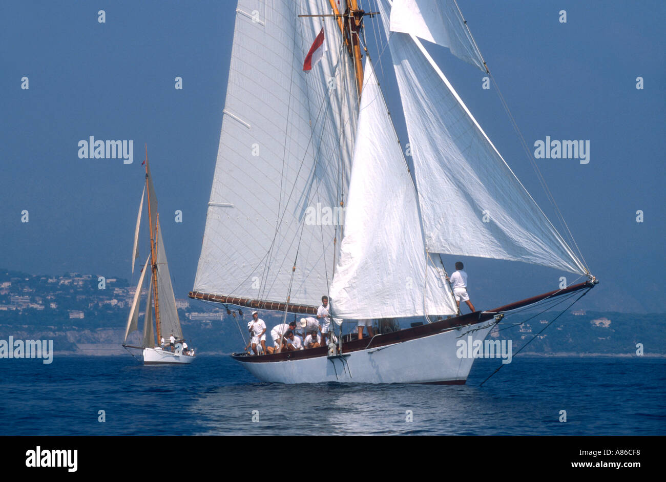 Gaff cutter rigged yacht hi-res stock photography and images - Alamy