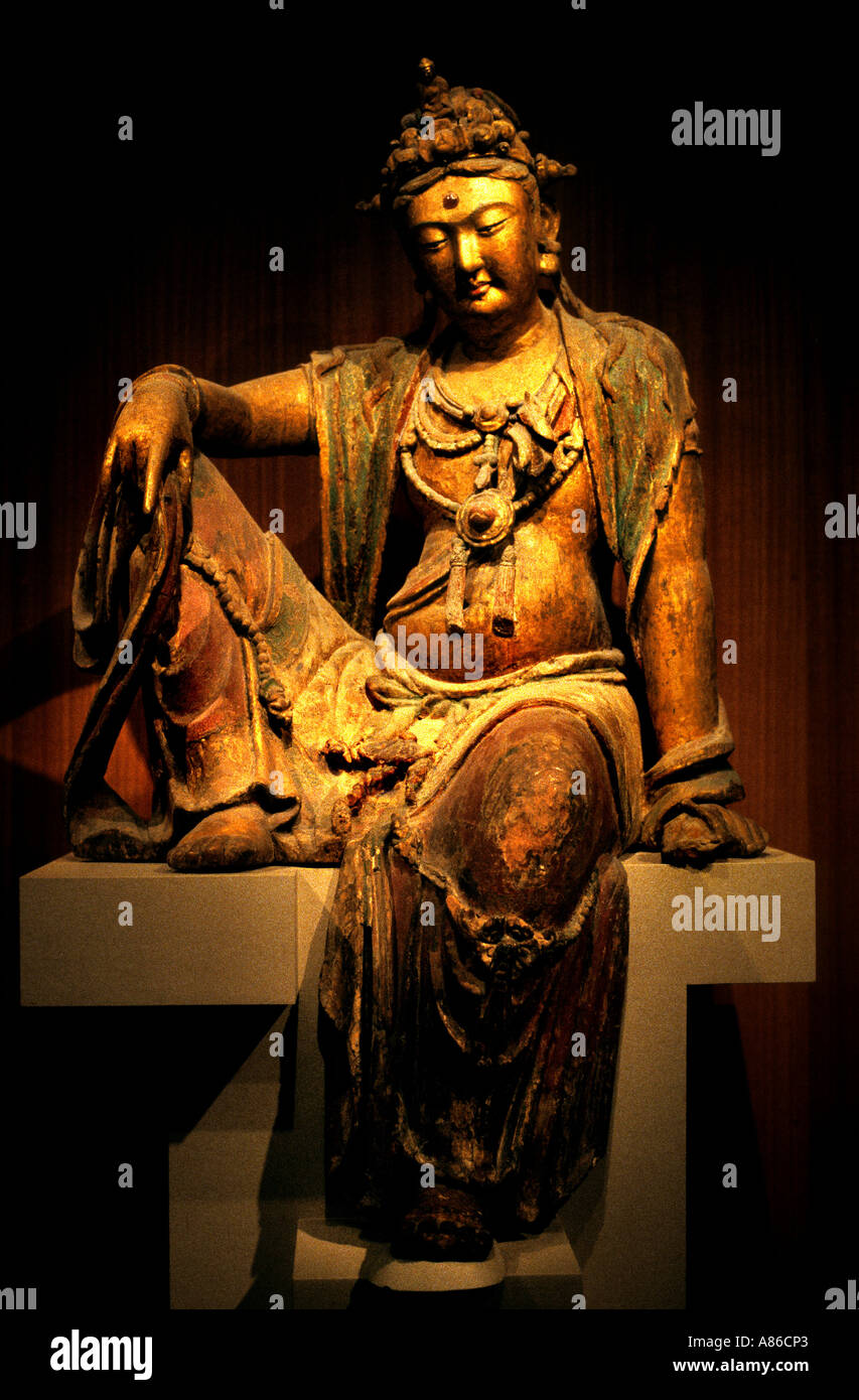 Guanyin Chinese Jin Dynasty 12 th Century China Stock Photo - Alamy