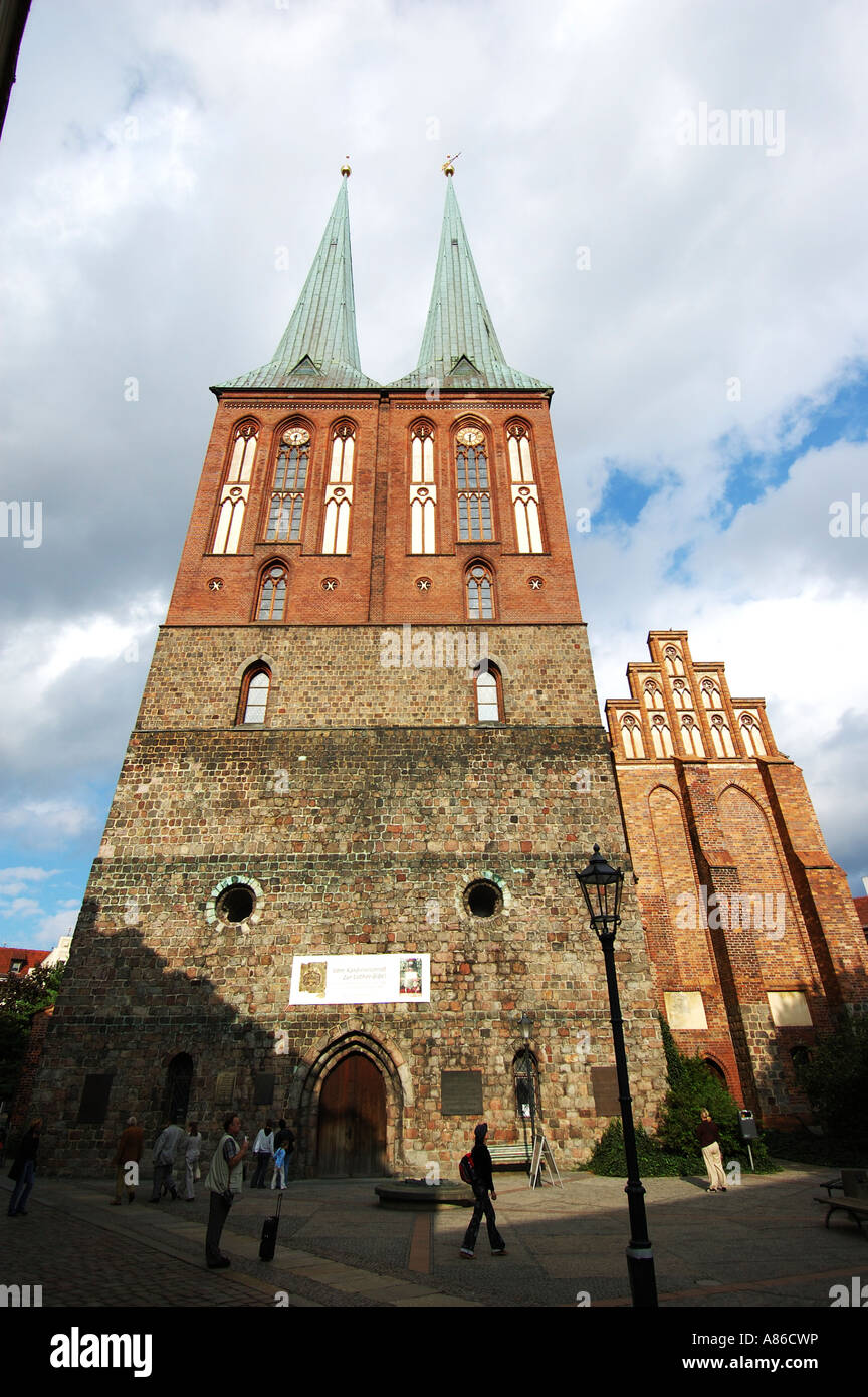 Nikolaikirche Church of St Nicholas Berlin Germany Stock Photo - Alamy