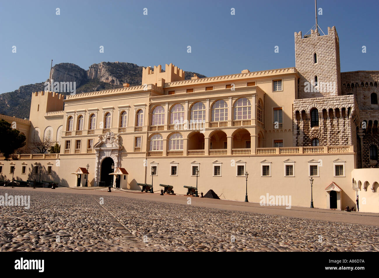 Monaco castle hi-res stock photography and images - Alamy