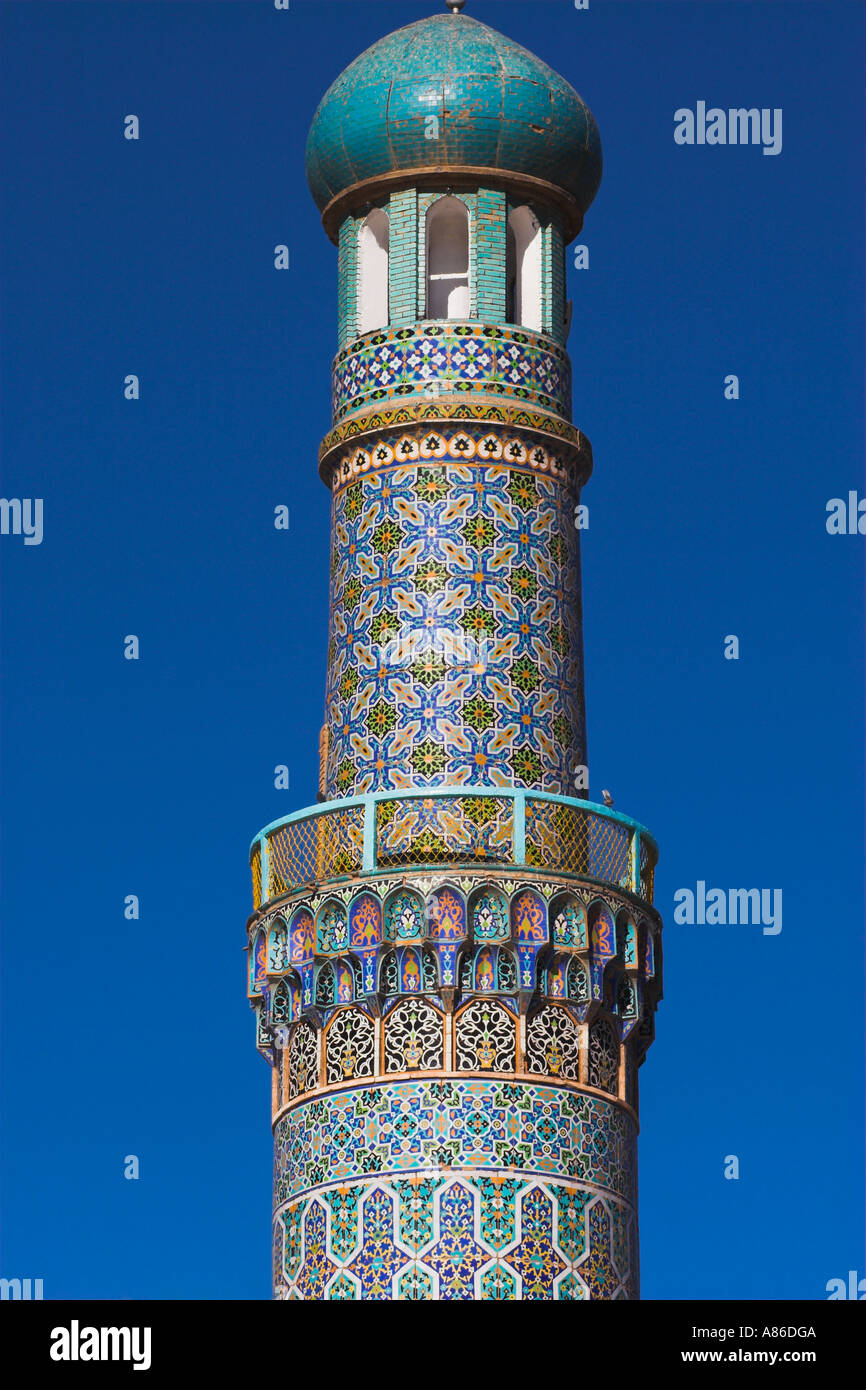 AFGHANISTAN Herat Minaret of Friday Mosque or Masjet eJam Stock Photo ...
