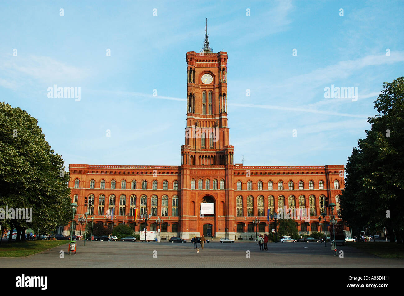 Rotes Rathaus Berlin Germany Stock Photo - Alamy