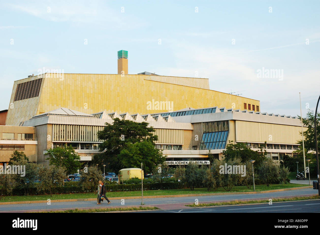 Staatsbibliothek state library Berlin Germany Stock Photo - Alamy