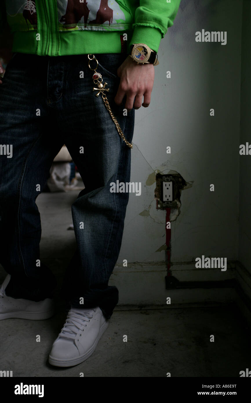 View of a man's body waist down Stock Photo - Alamy