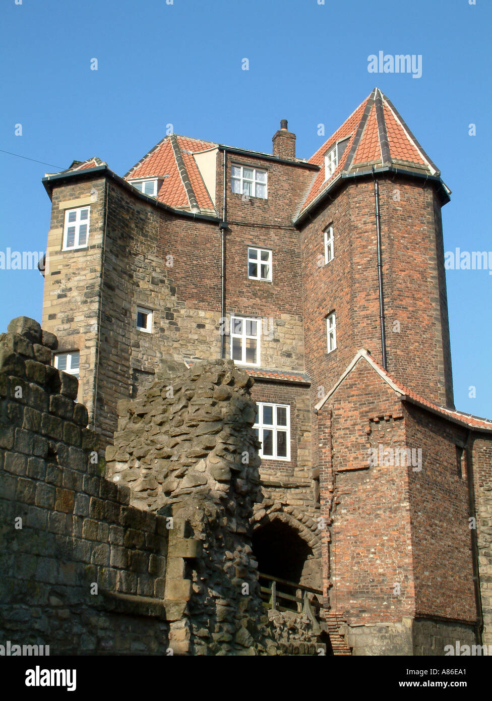 Black gate castle newcastle upon tyne hi-res stock photography and ...
