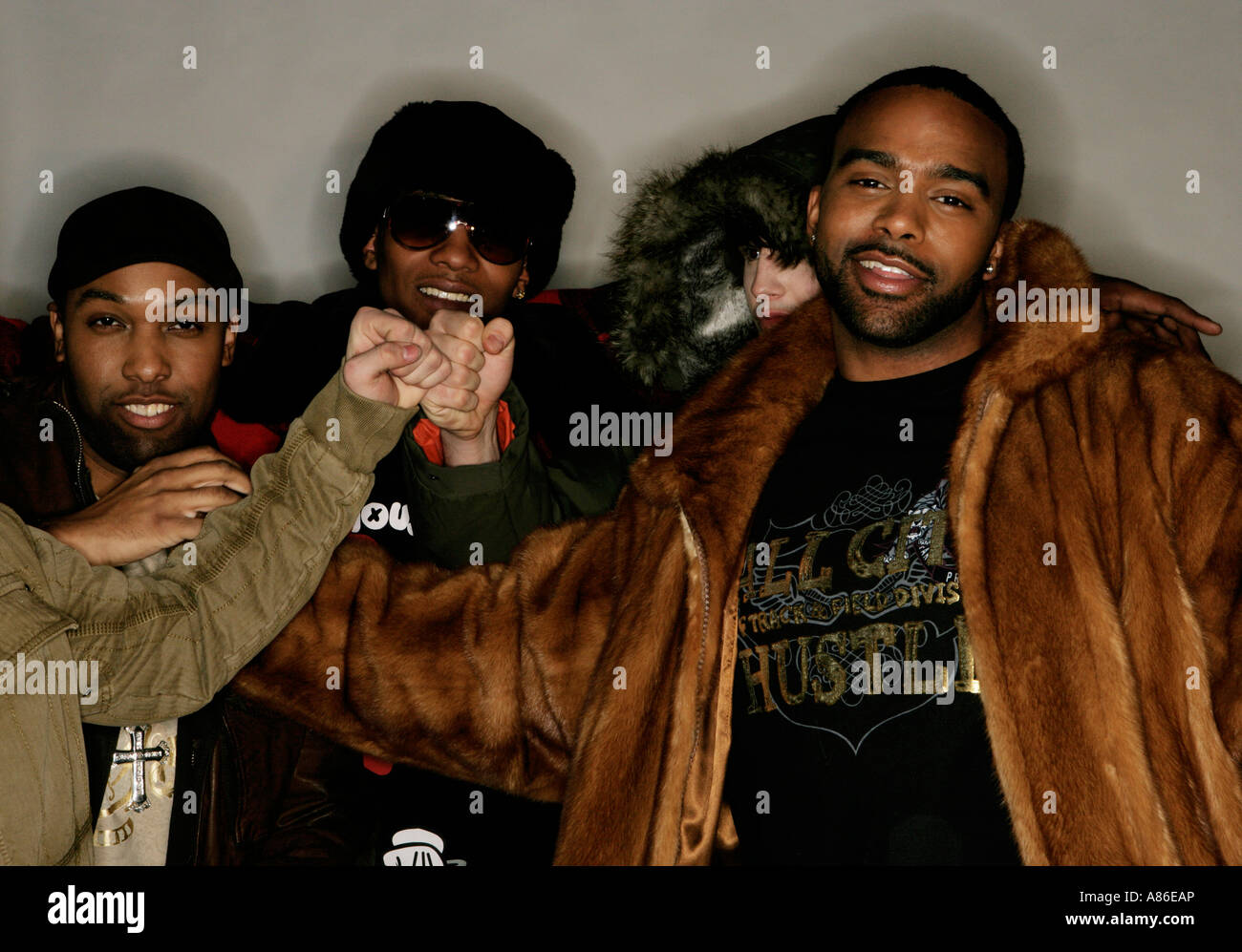 Five people, Four men Stock Photo - Alamy