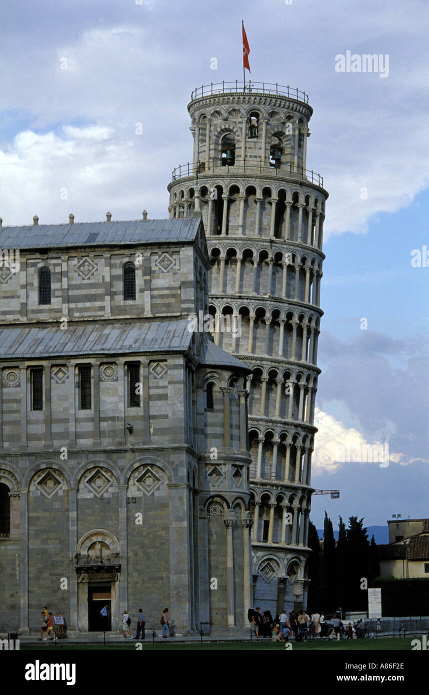 Pisa falling tower in Pisa Italy Stock Photo - Alamy