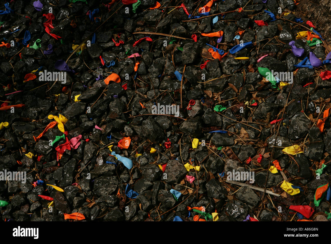 Scattered balloons hi-res stock photography and images - Alamy