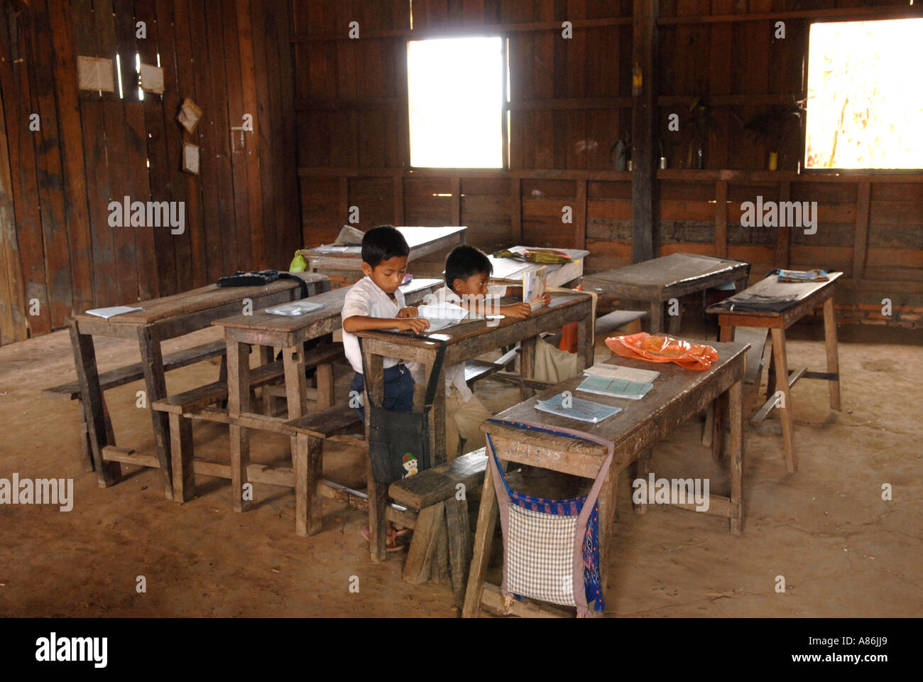 School detention classroom hi-res stock photography and images - Alamy