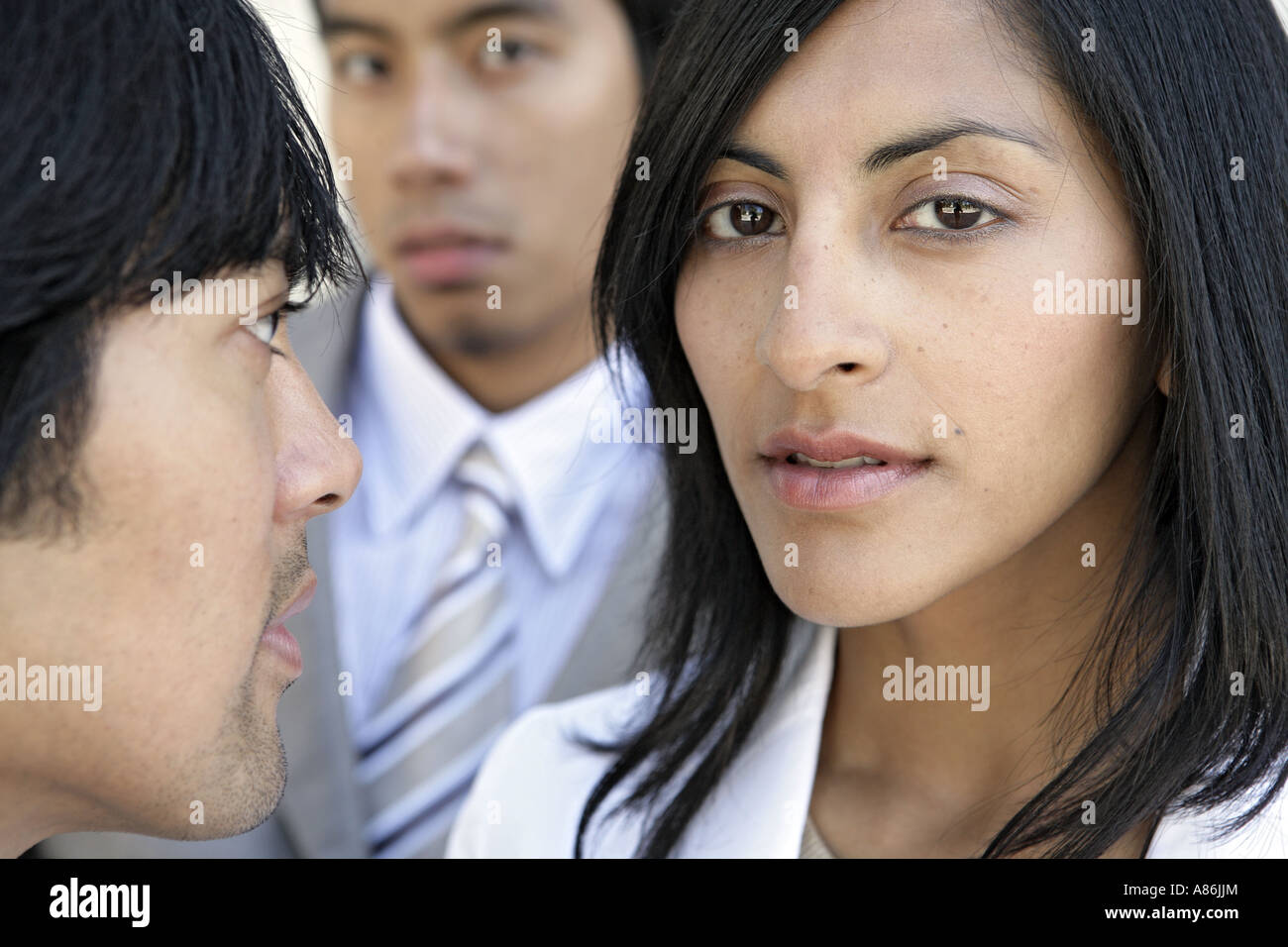 Three executives are seen together Stock Photo - Alamy