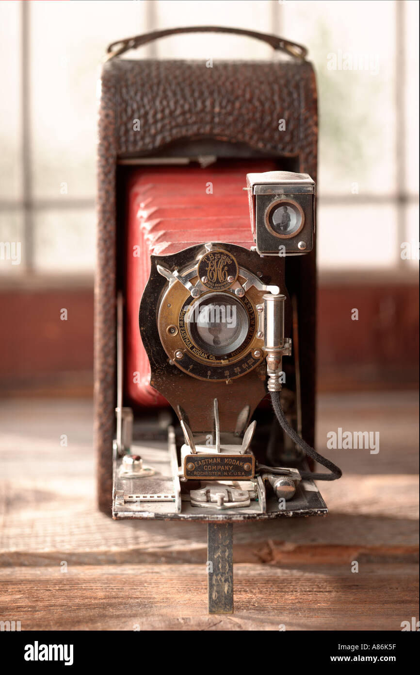 Antique Kodak Camera Stock Photo - Alamy