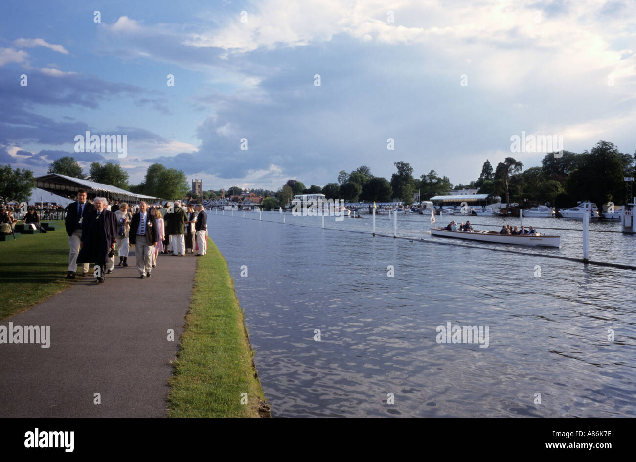 Stewards Enclosure Henley Royal Regatta Stock Photo - Alamy