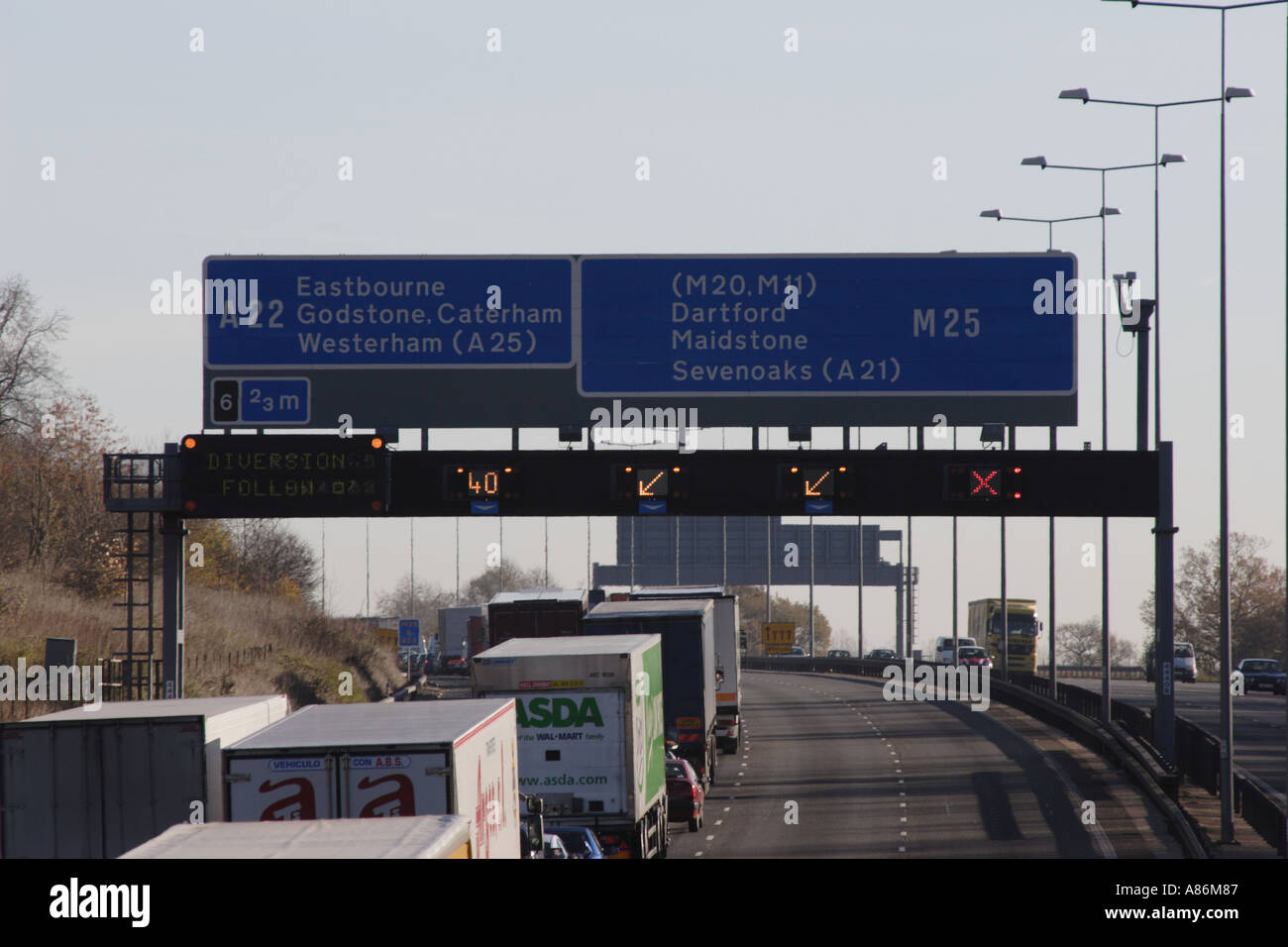 Junction 6 hi-res stock photography and images - Alamy