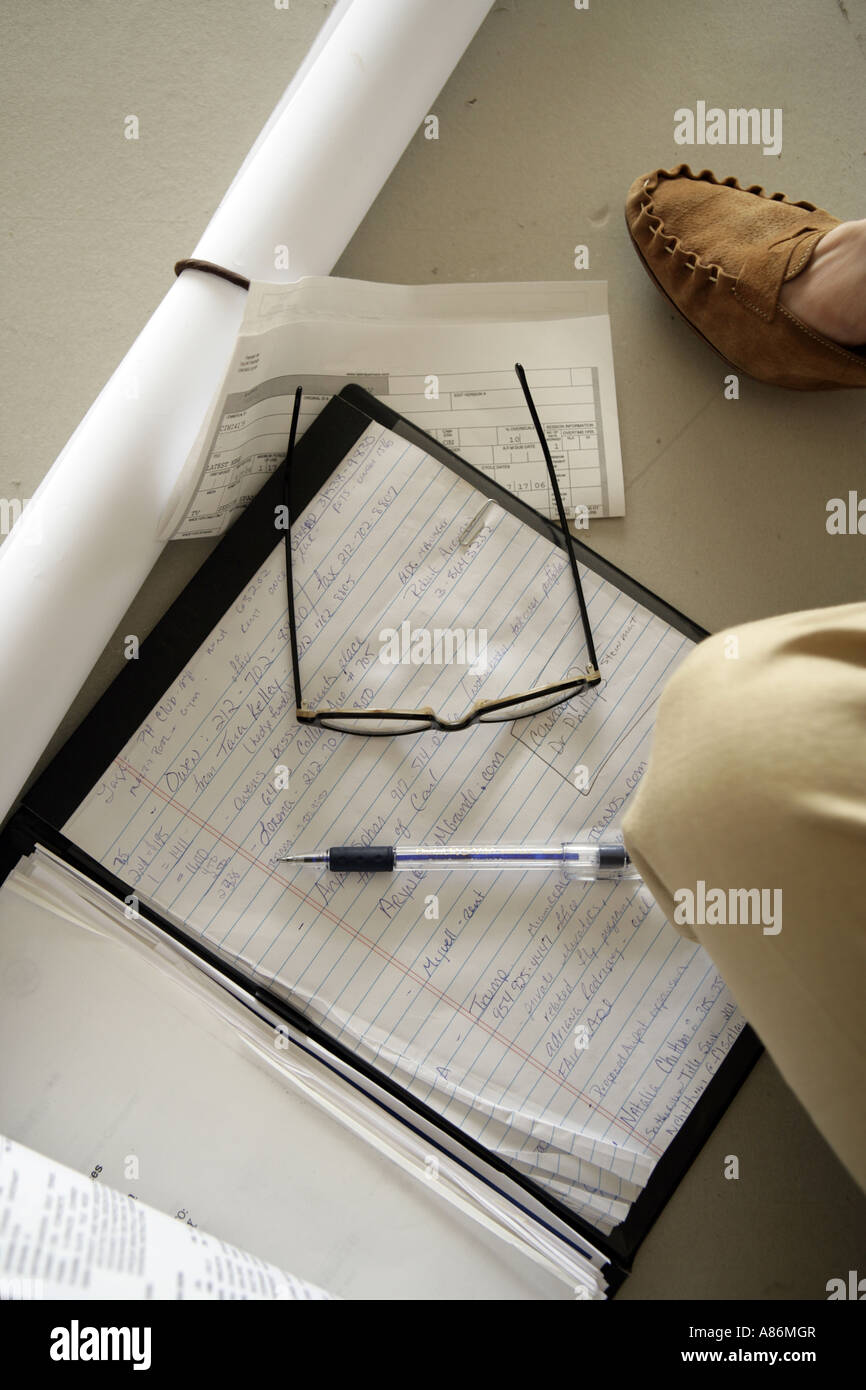 View of a several papers Stock Photo - Alamy