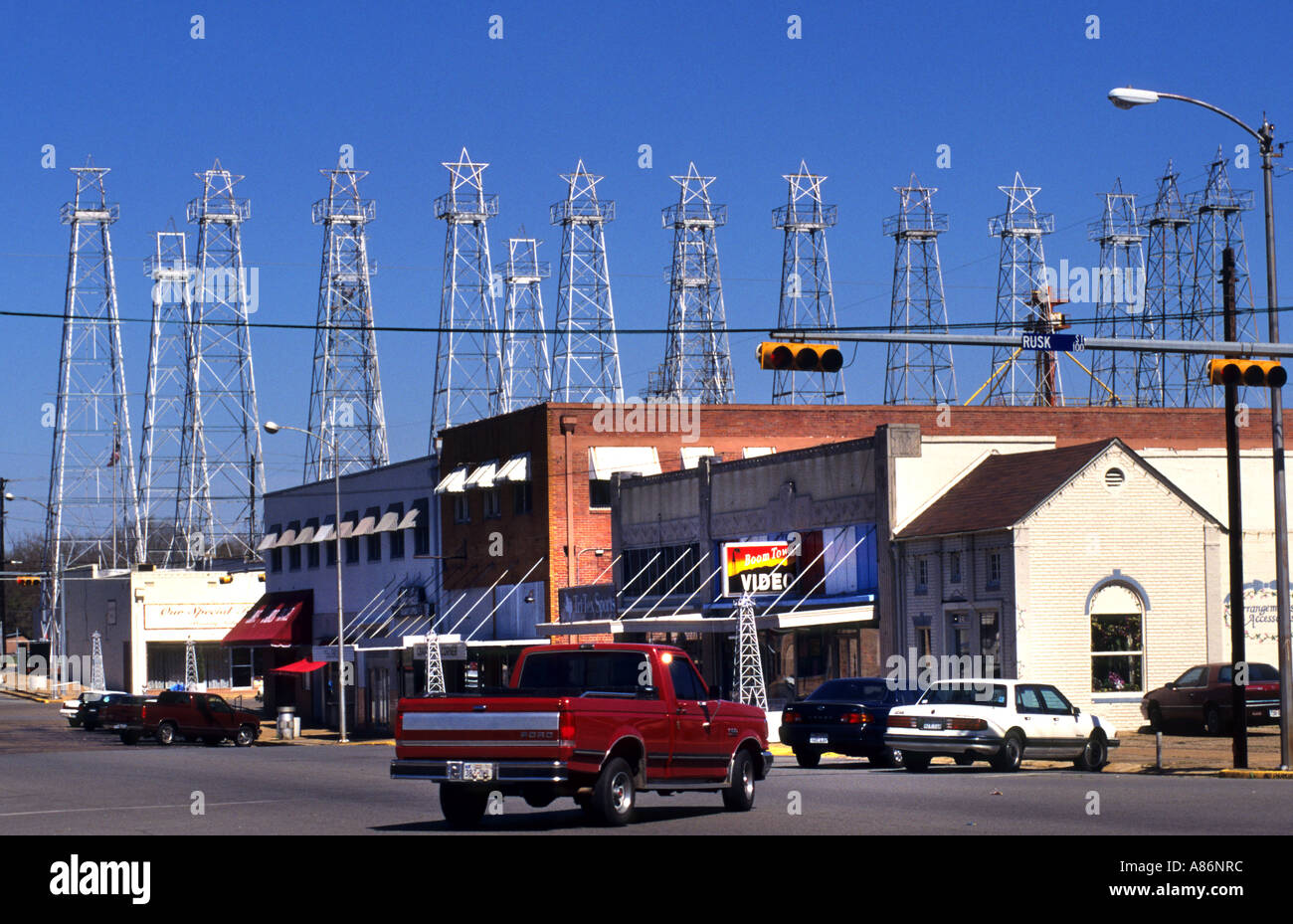 United States of America Texas USA Kilgore Oil Stock Photo - Alamy