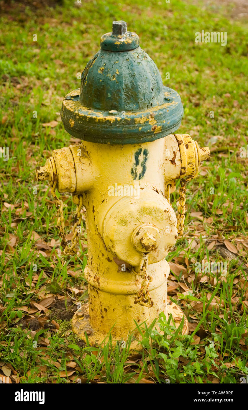 fire hydrant grass Stock Photo - Alamy