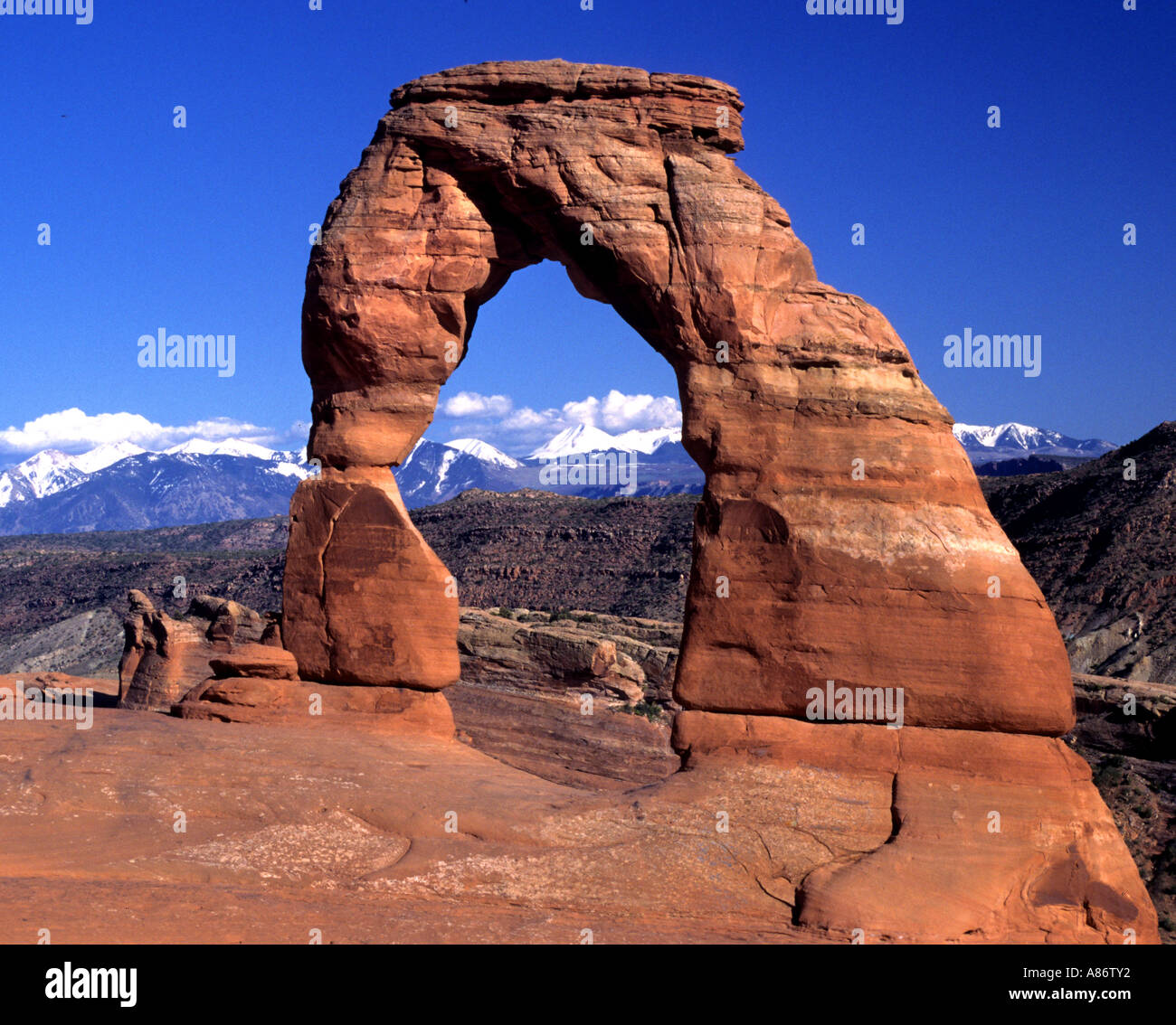 Delicate Arch in Arches National Park Moab Utah natural bridges ...