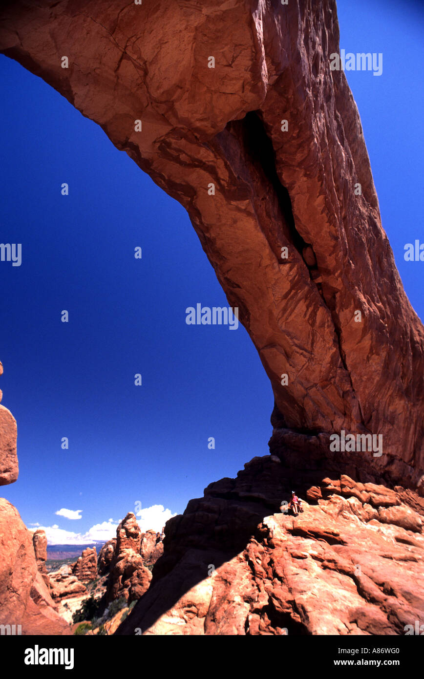Utah natural bridges national monument USA United States Stock Photo ...