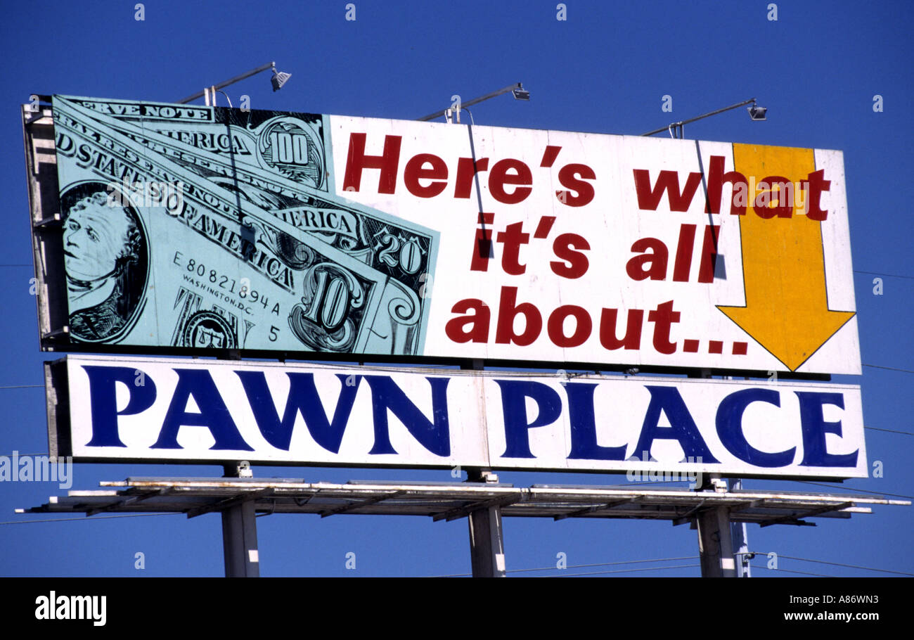 Pawn sign hi-res stock photography and images - Alamy