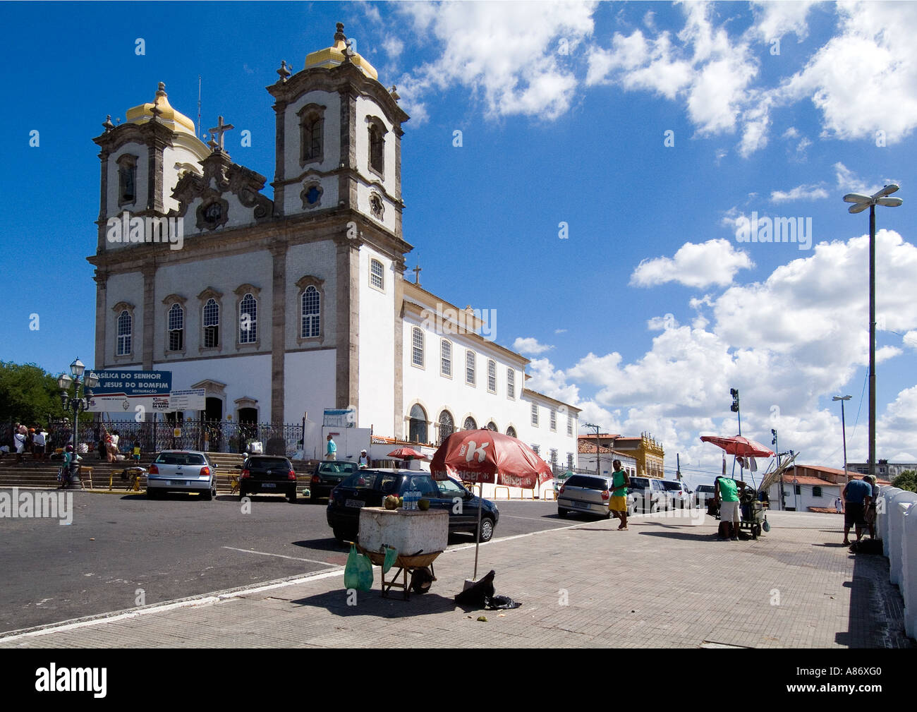 Nosso Senhor do Bonfin Do Bonfin Church Salvador Brazil Stock Photo - Alamy