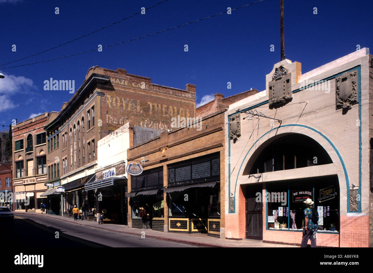 Tombstone Cochise Arizon Wild West Cowboy Town USA Stock Photo - Alamy