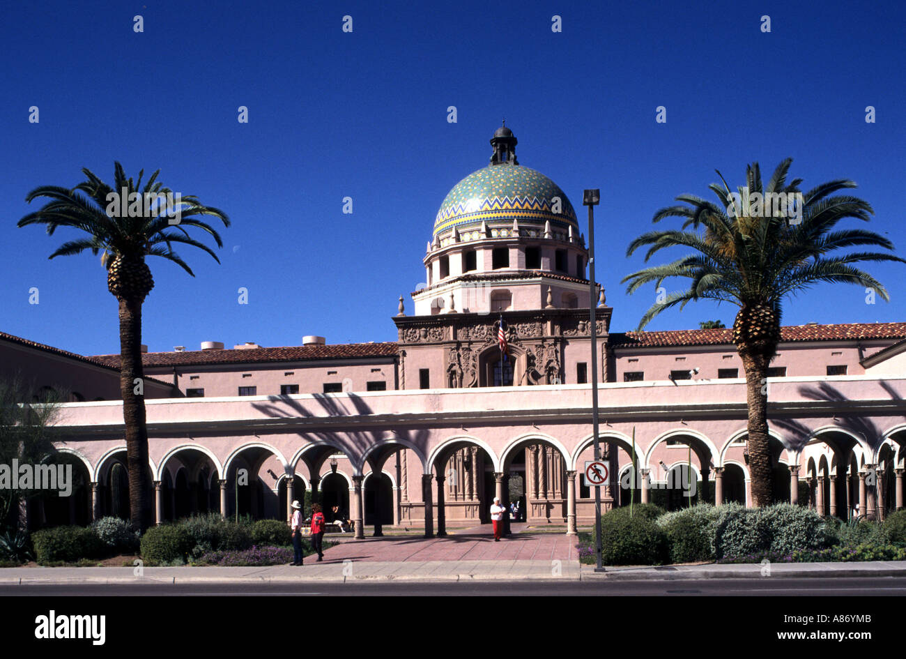 United States USA Arizona Pima County Courthouse Stock Photo - Alamy