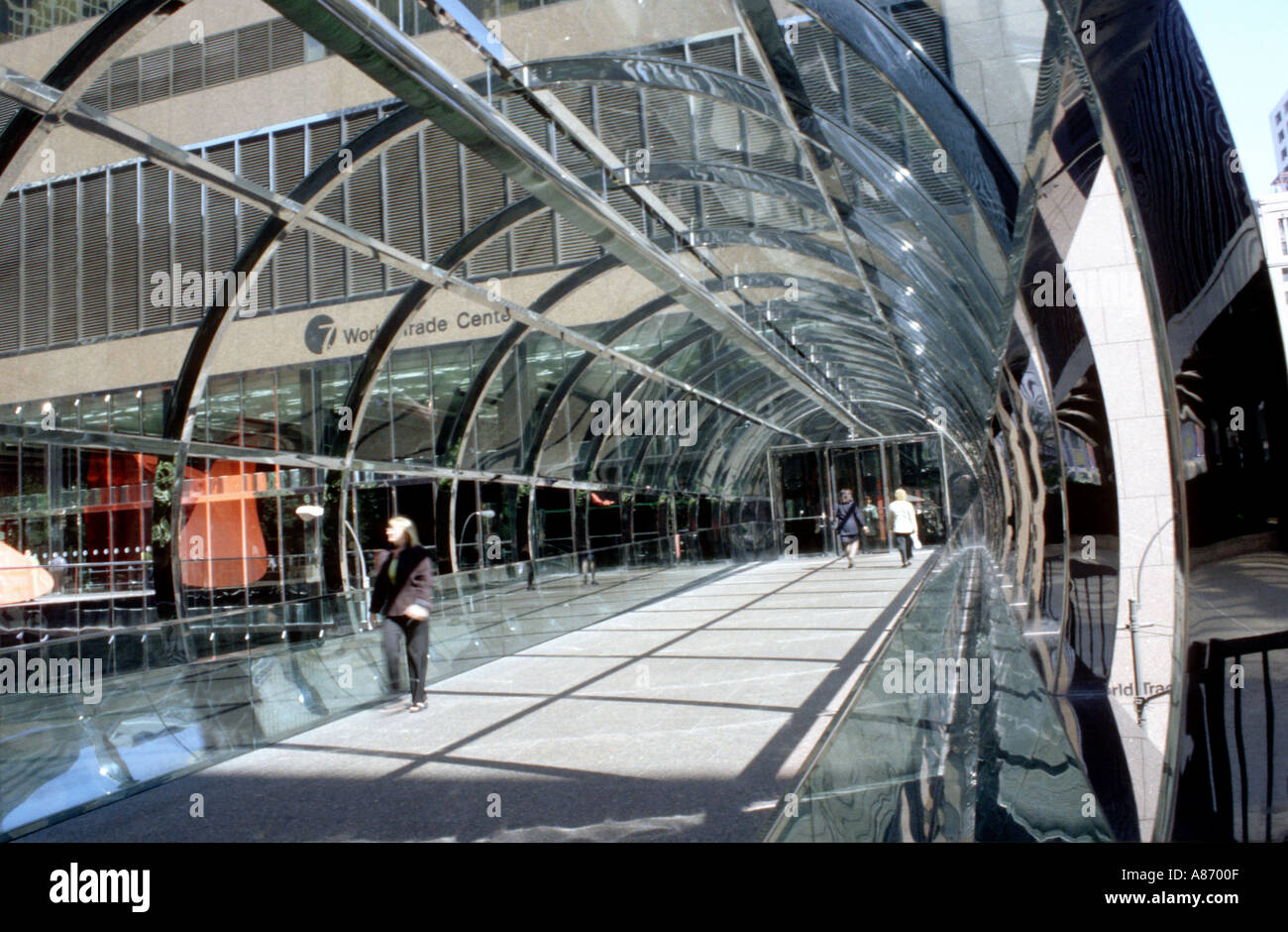 Bridge World Trade Centre 7 New York Stock Photo - Alamy