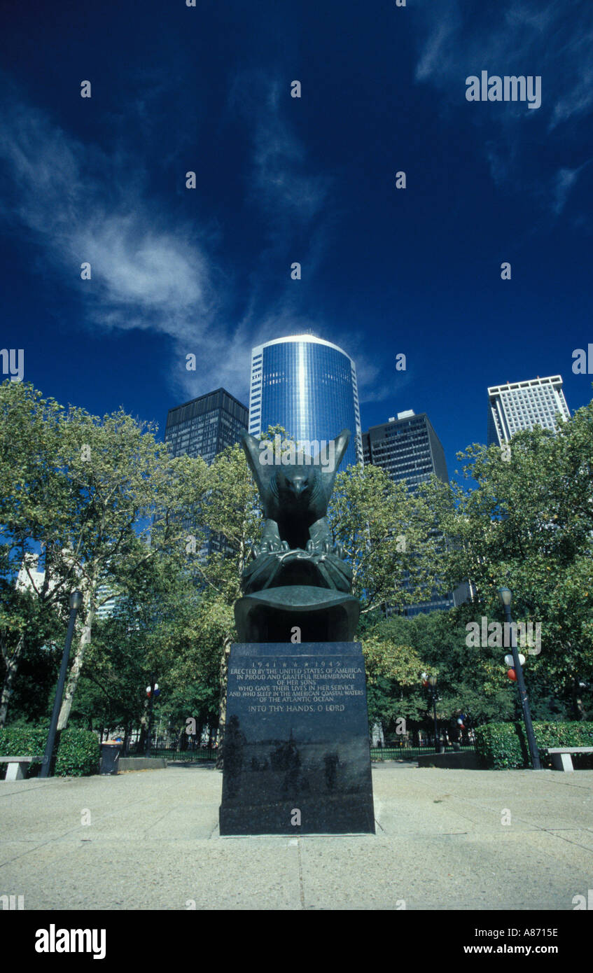 war memorial battery park Stock Photo - Alamy