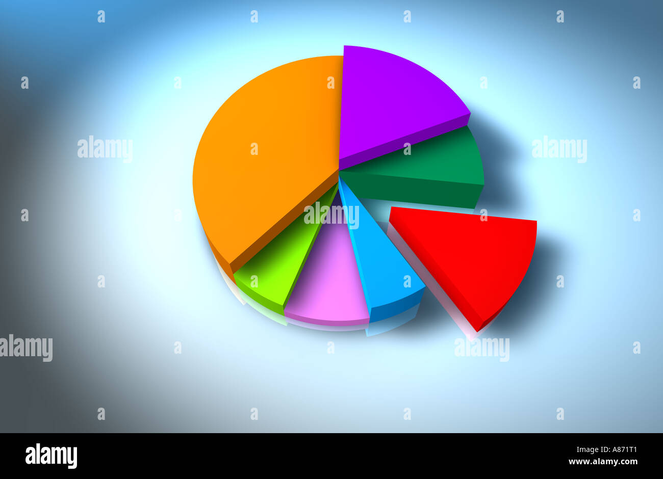Pie slice fraction hi-res stock photography and images - Alamy