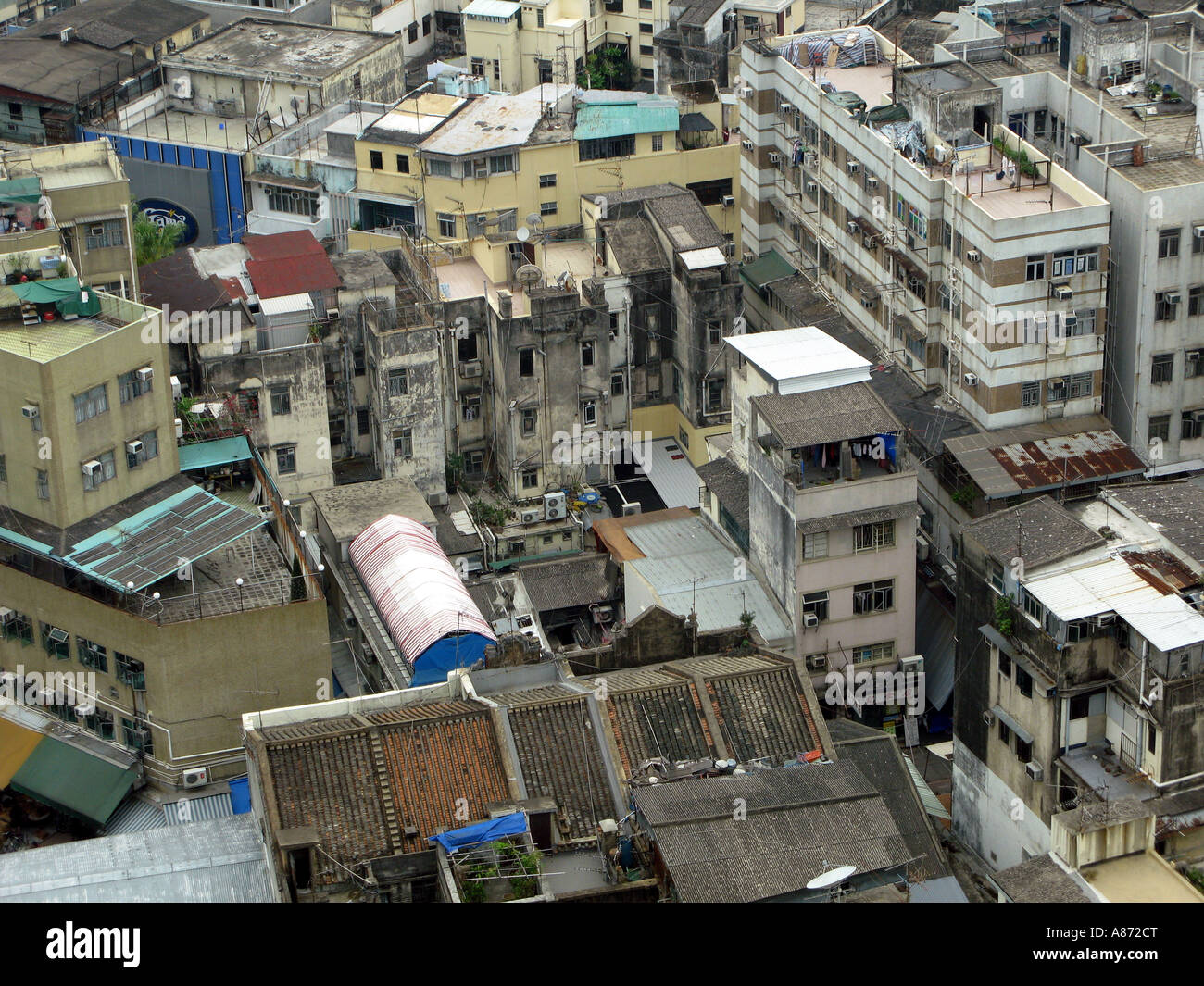 Urban landscape of Sheung Shui, New territories, Hong Kong Stock Photo ...