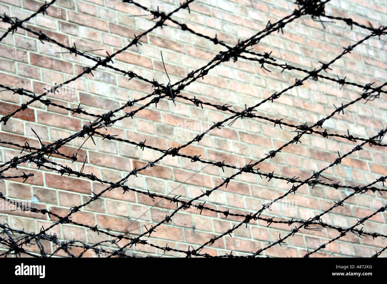 Prison Security Fencing Stock Photo - Alamy