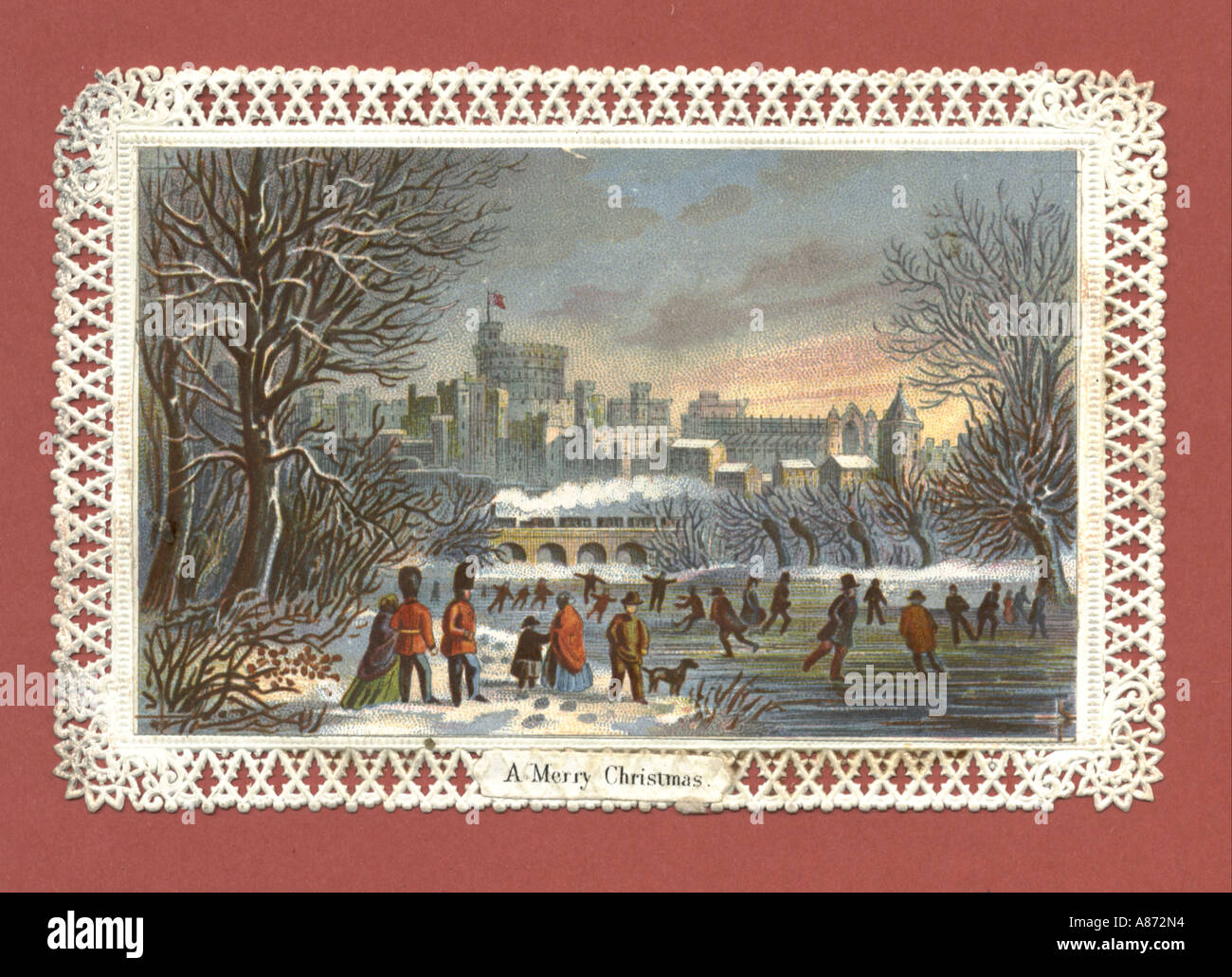 Victorian christmas scene hi-res stock photography and images - Alamy