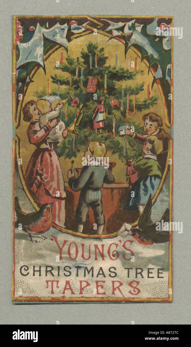 Victorian christmas tree 19th century hi-res stock photography and ...