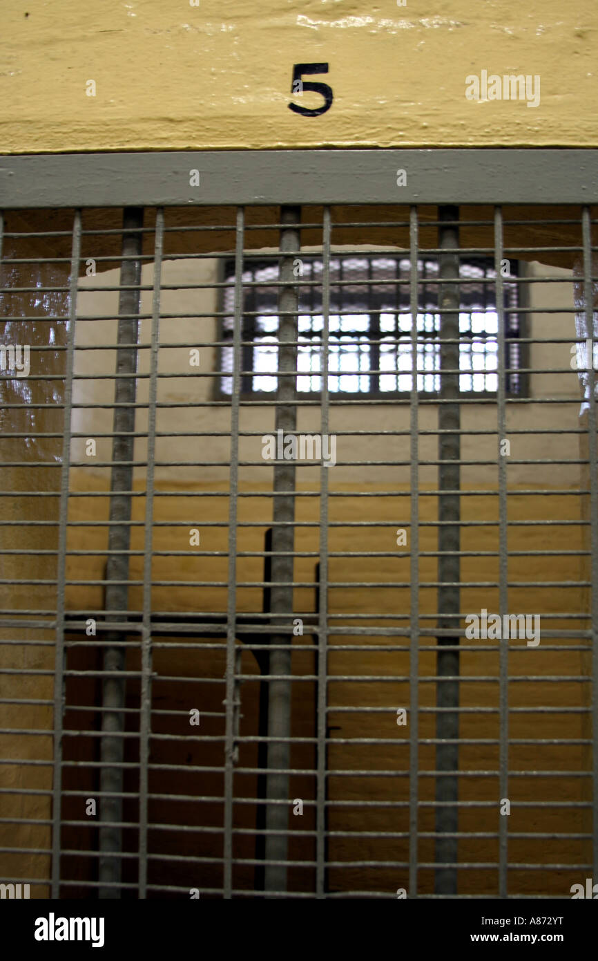 Number 5, Prison cell, Victoria Prison, Hong kong Stock Photo - Alamy