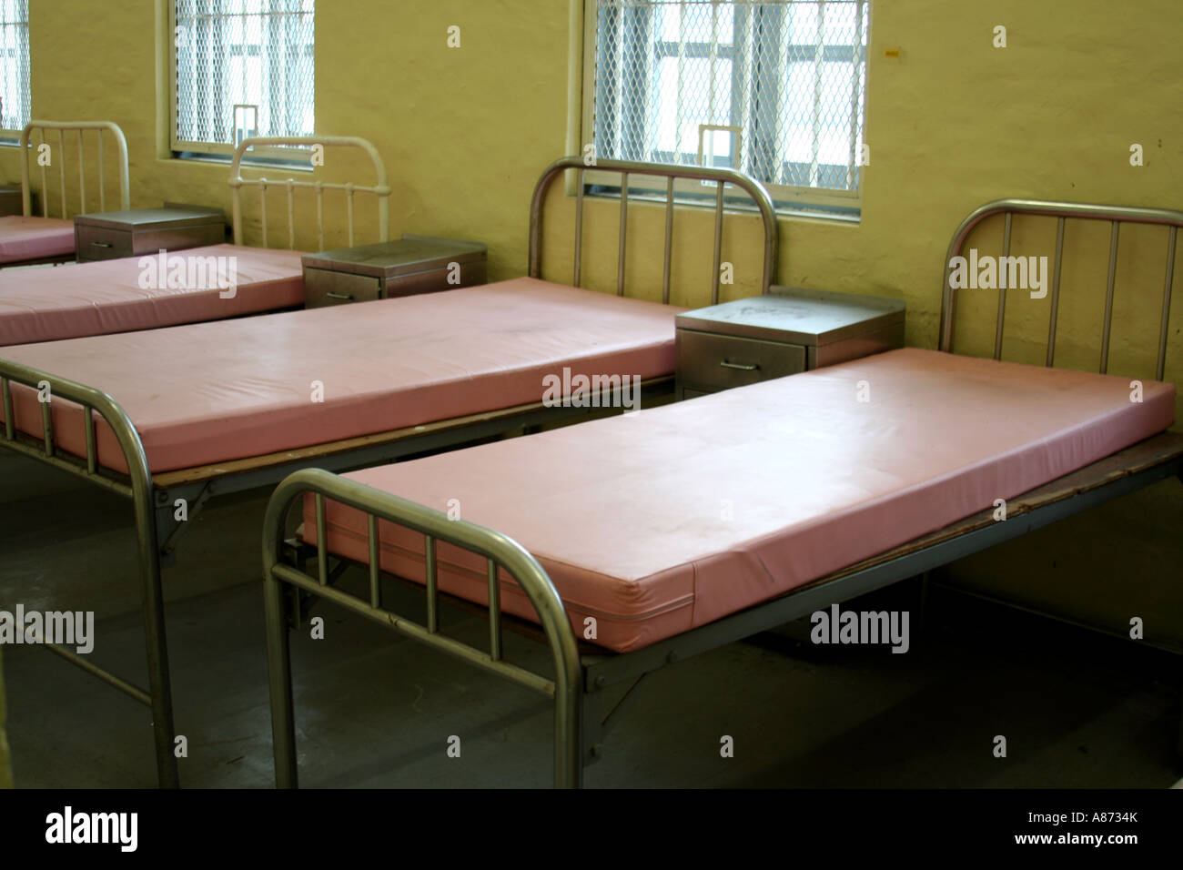 Medical Ward in Victoria Prison, Hong Kong Stock Photo - Alamy