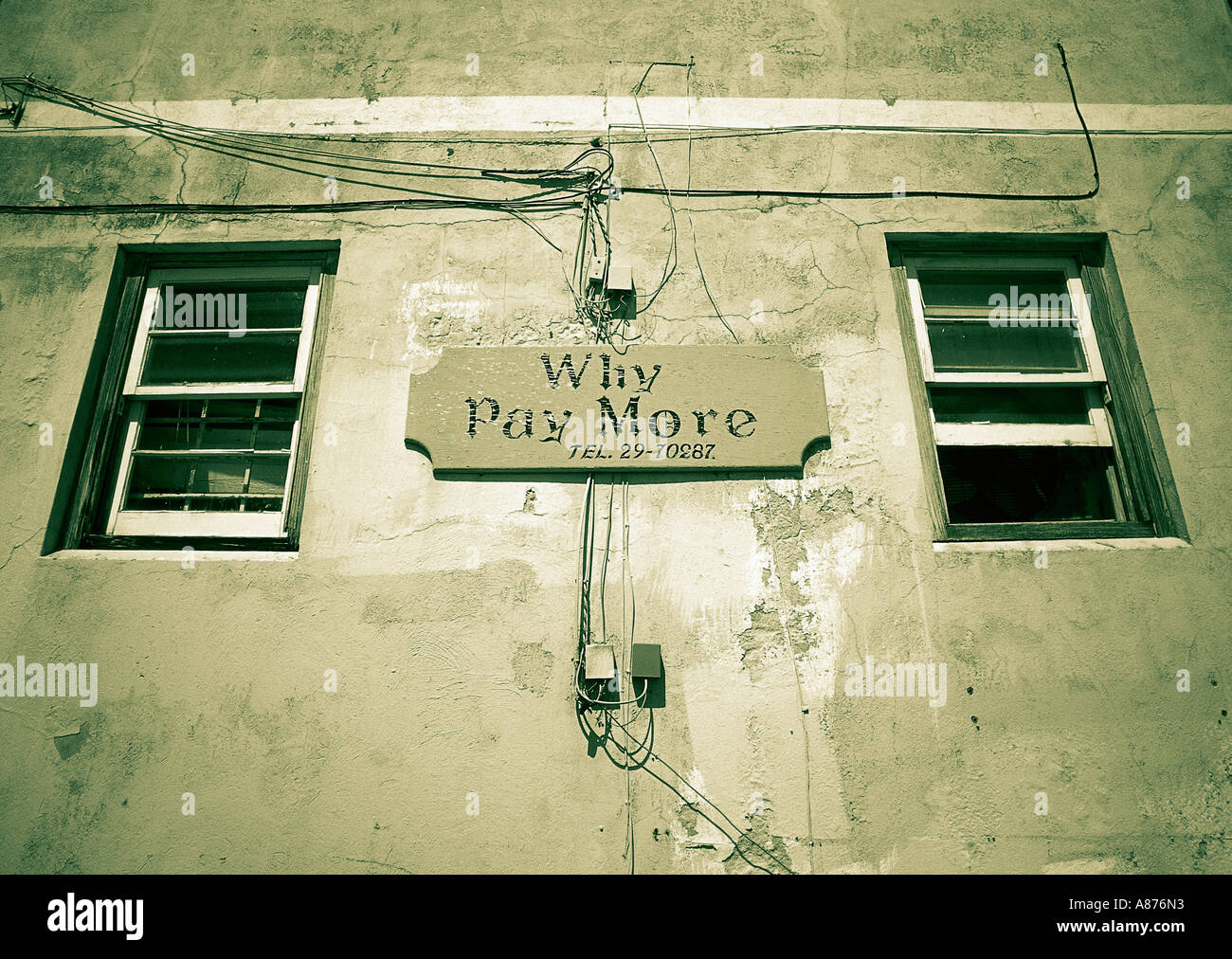 Why pay more Stock Photo - Alamy