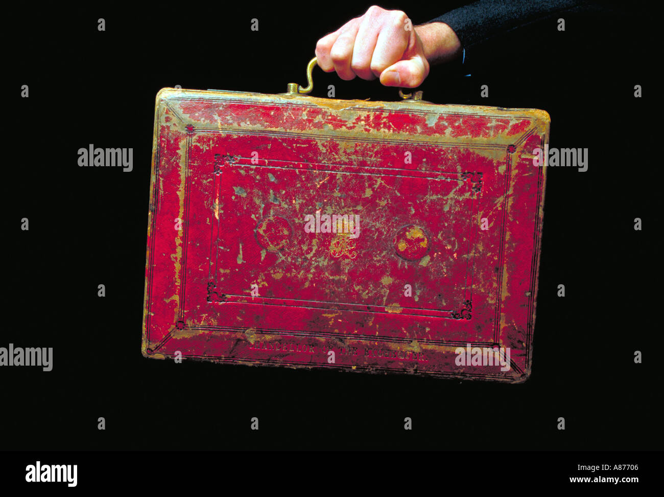 British Red Budget Briefcase High Resolution Stock Photography and ...